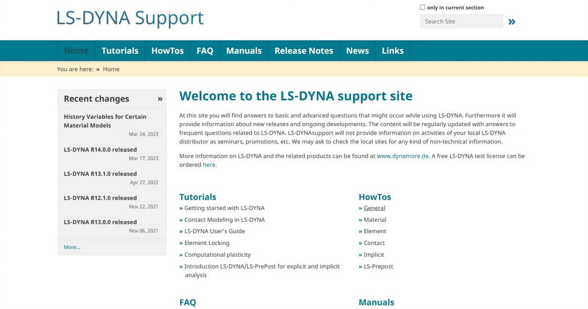LS-DYNA官方资料集合 - 哔哩哔哩