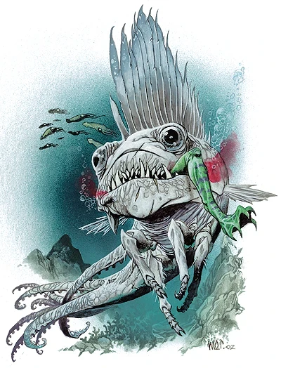 【FRW】莫卡鱼怪（Morkoth） - 哔哩哔哩