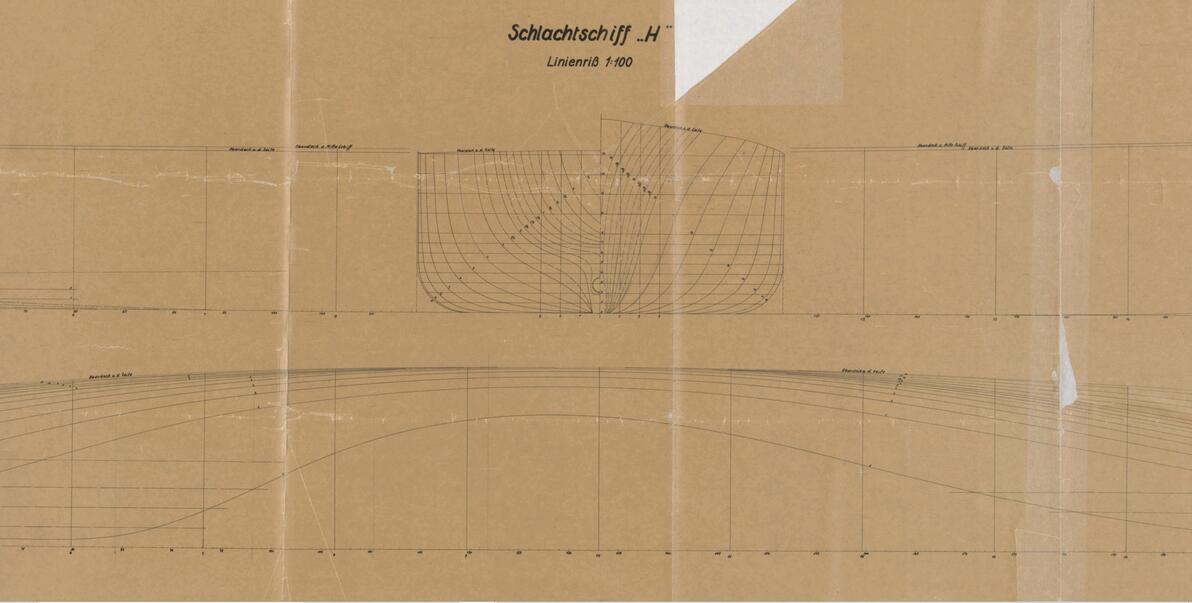 【舰船图纸分享】H级战列舰（文件名称个人汉化） - 哔哩哔哩