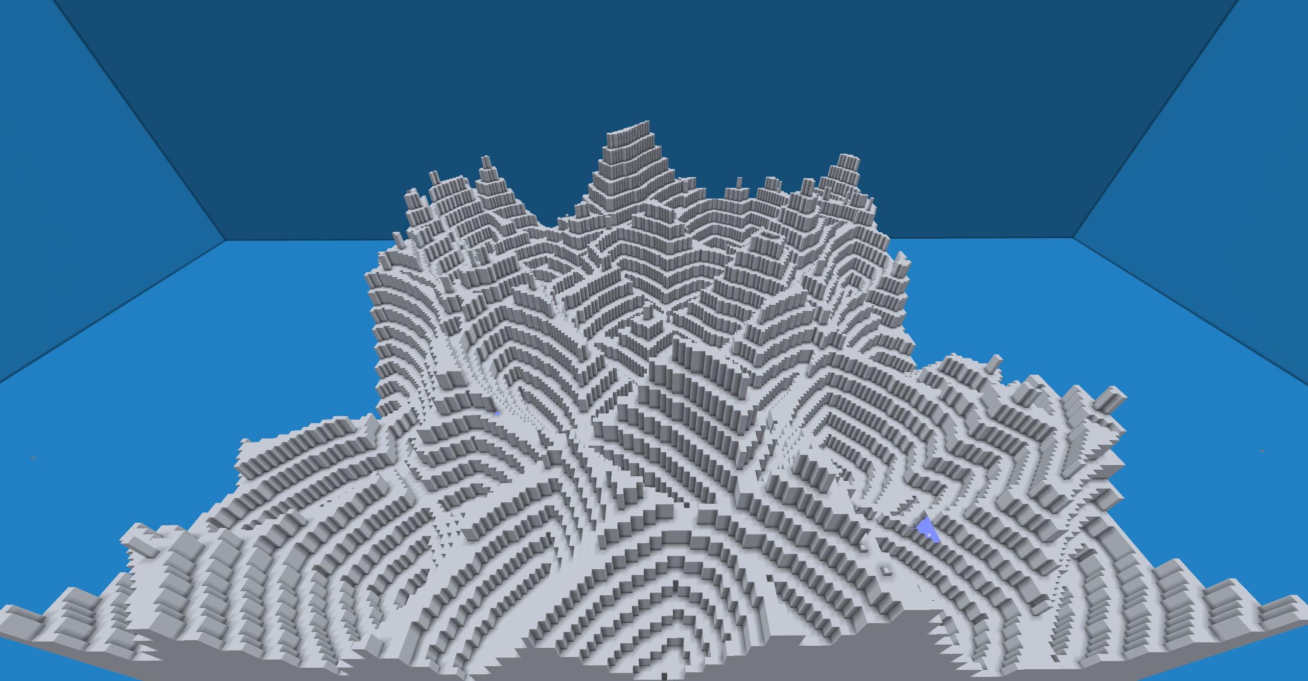 【Minecraft】worldedit|deform&generate 利用floor函数实现“二次体素化” - 哔哩哔哩