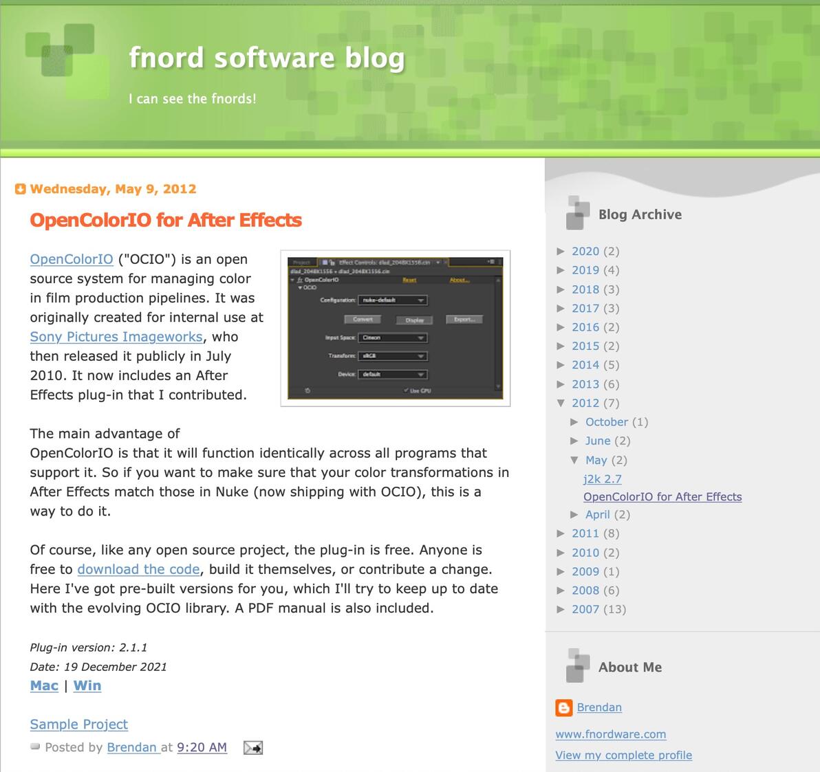 【春星开讲】在After Effects中使用OCIO插件建立ACES色彩管理流程 - 哔哩哔哩