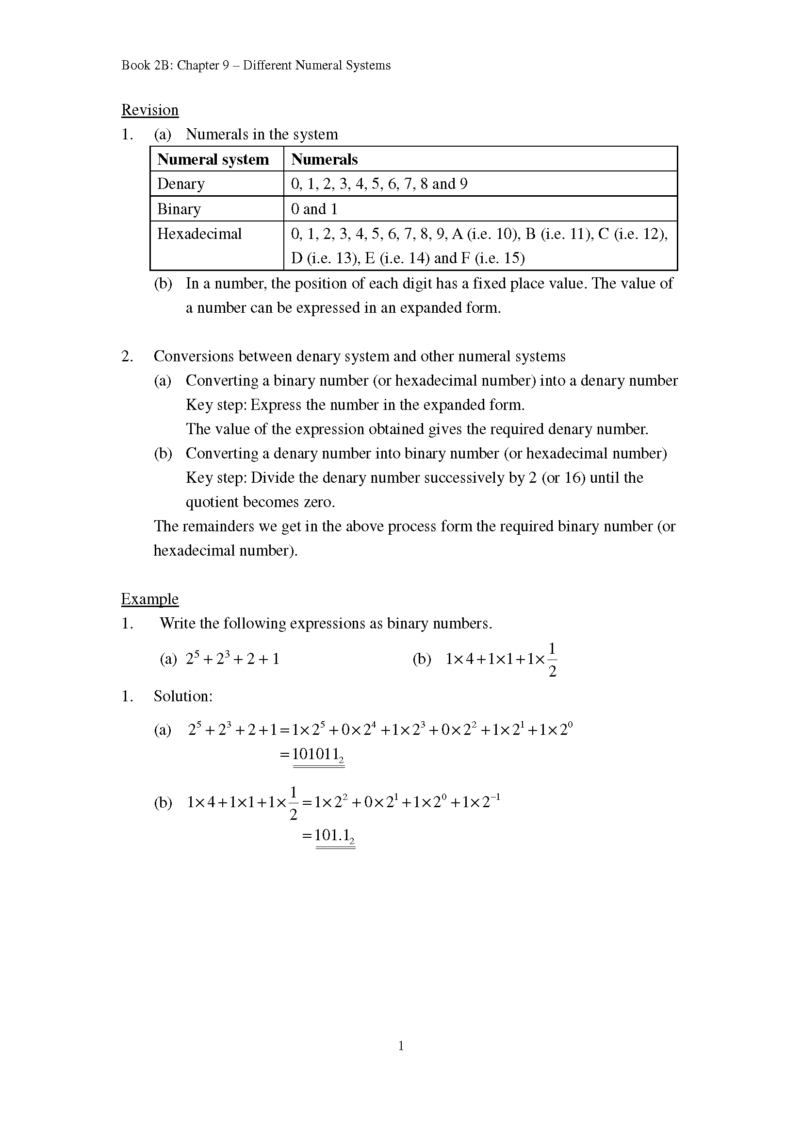 F1 to F3 Math Notes & Training (Part 2) - 哔哩哔哩