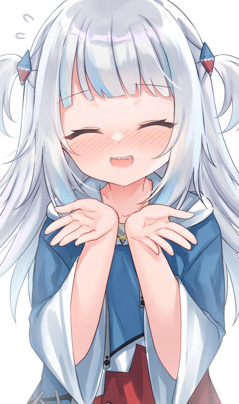 Gawr Gura高清壁纸【近百张合集】 #gawrt - 哔哩哔哩