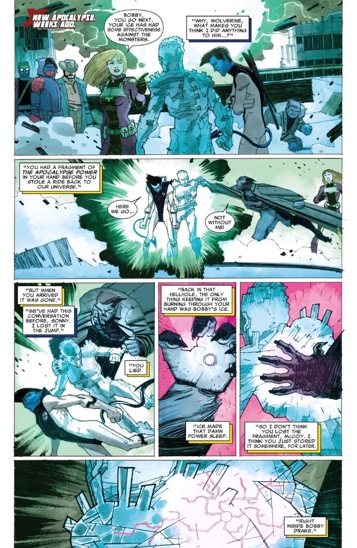 欧米加变种人——冰人(Iceman)设定与能力 初次登场：X-Men #1 (1963) - 哔哩哔哩