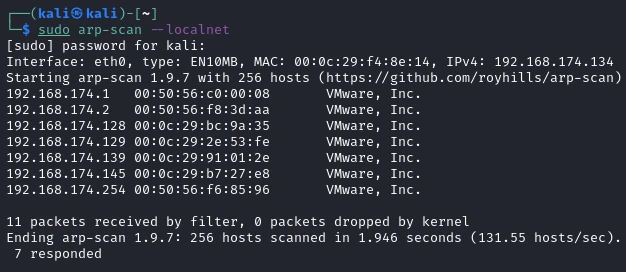 Arp-Scan全参数详细教程 Kali Linux & Termux教程 黑客入门教程 - 哔哩哔哩