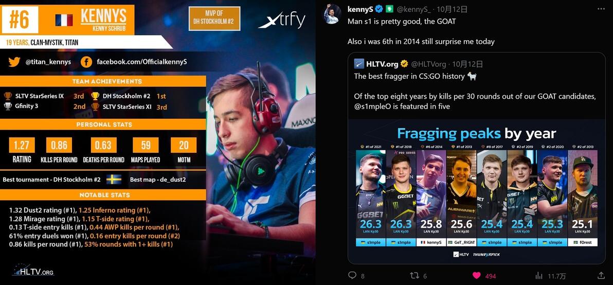 【CS】kennyS的流言与历史遗产 - 哔哩哔哩