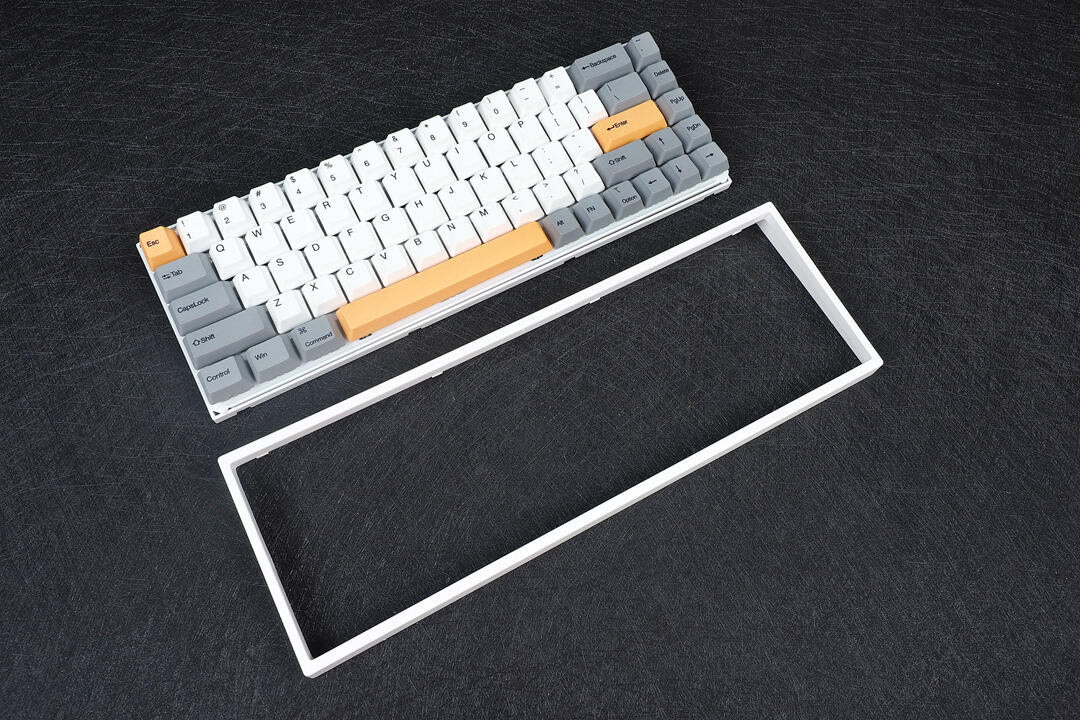 KEYDOUS NJ68机械键盘拆解评测 - 重新起航 - 哔哩哔哩