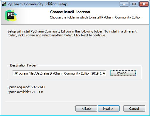 pycharm安装[社区版]每步都有图解+文字 - 哔哩哔哩