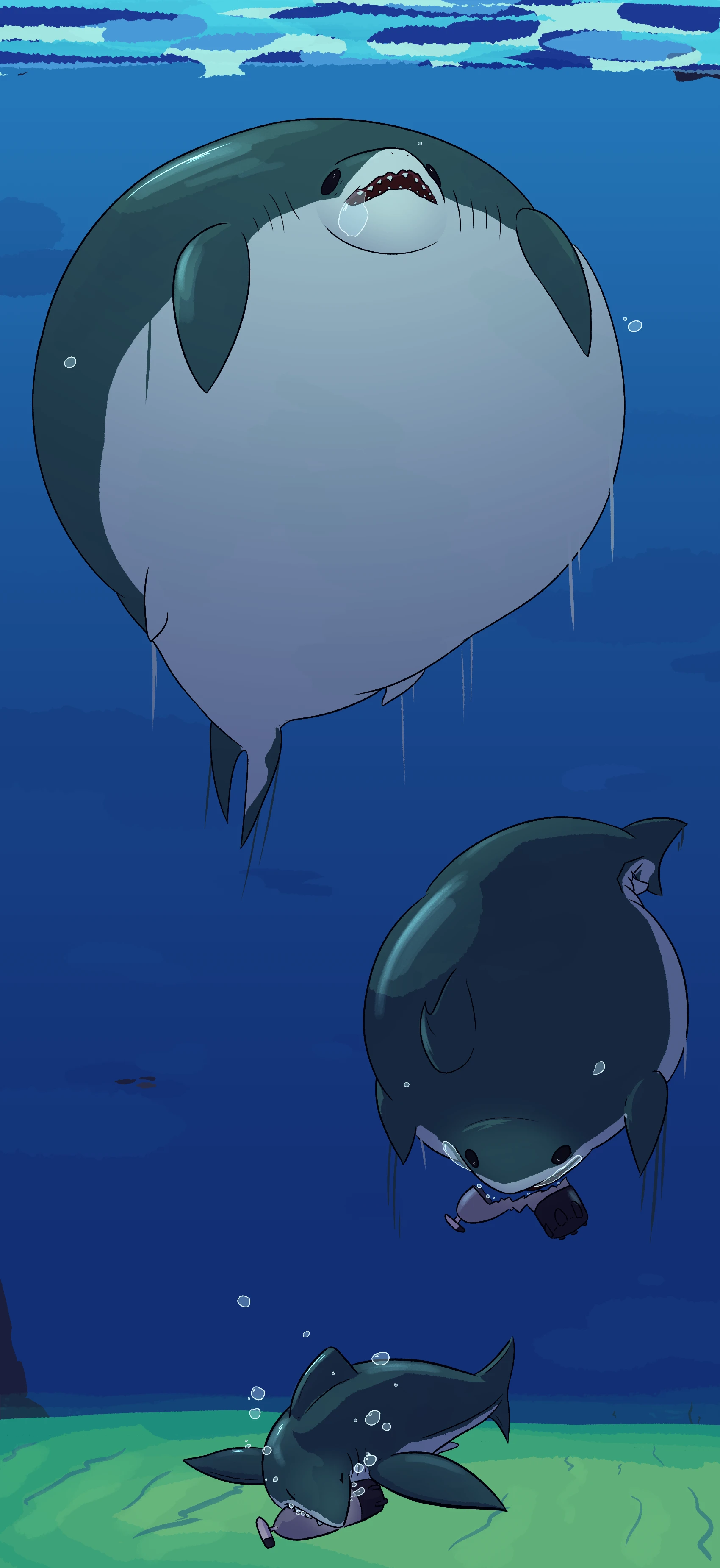 inflation 兽人图片分享383-鲨鱼类合集part2 - 哔哩哔哩