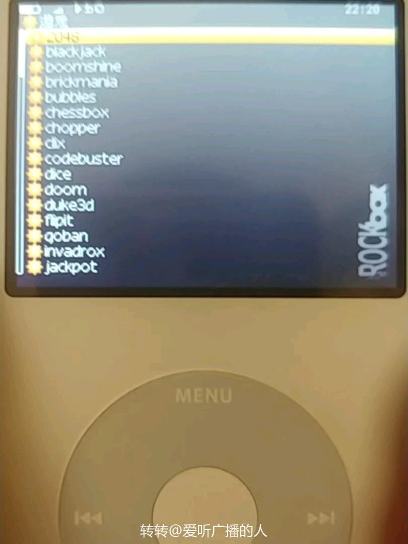 浅谈ipod video刷入第三方rockbox系统的优劣 - 哔哩哔哩