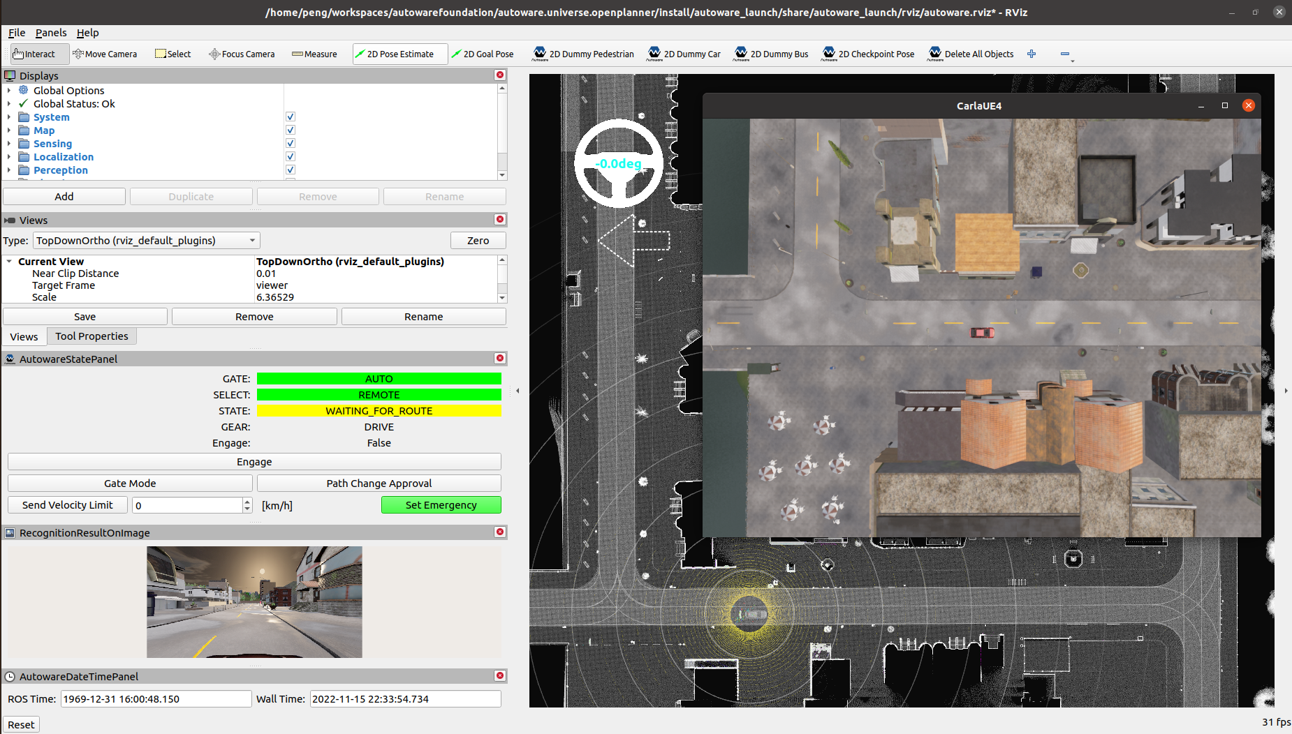 Autoware.Universe：如何在Carla 0.9.13上运行 - 哔哩哔哩