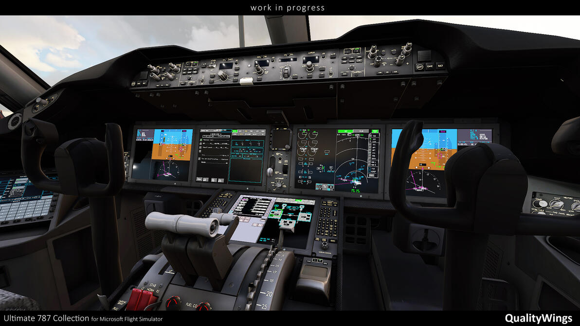 [MFS2020]QW发布 Ultimate 787 for MFS 预览 - 哔哩哔哩