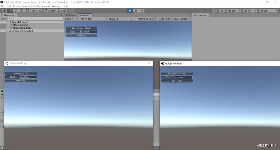 【Unity网络游戏学习笔记】(2) 快速创建你的第一个Mirror服务/客户端游戏（一） - 哔哩哔哩