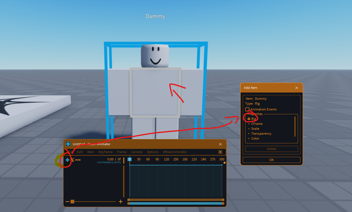 roblox动画教程第一期：welding与moon anim - 哔哩哔哩