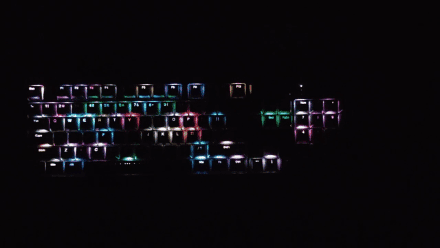 带调色盘的灯光盛宴——ikbc R410 RGB银轴机械键盘使用分享 - 哔哩哔哩