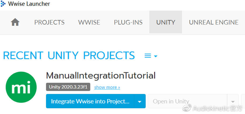 Wwise Unity集成手动安装指南 - 哔哩哔哩