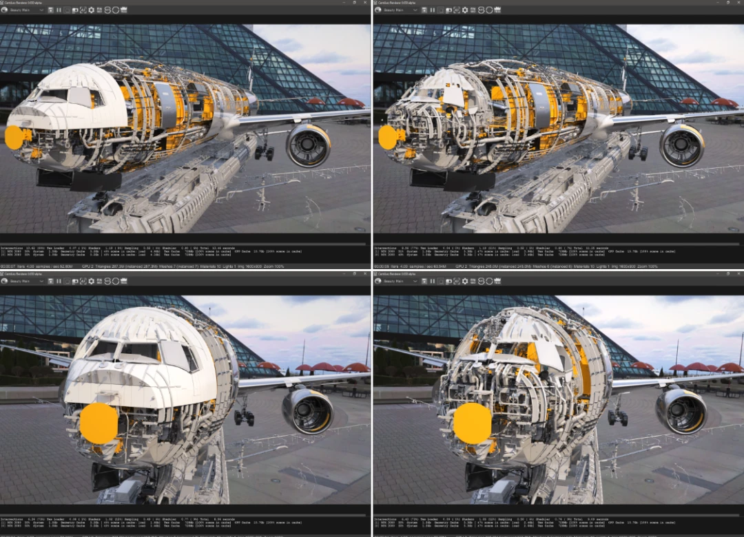 免费C4D渲染器CentiLeo 让你告别OC/RS！汉化支持最新版本 - 哔哩哔哩