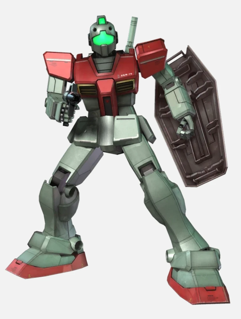 【高达0079】中坚底牌----RGM-79 吉姆 - 哔哩哔哩