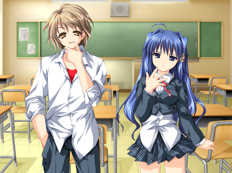 【Galgame推荐】-画风其实意外的不错-《凝视那侧脸丨aprofile》 - 哔哩哔哩