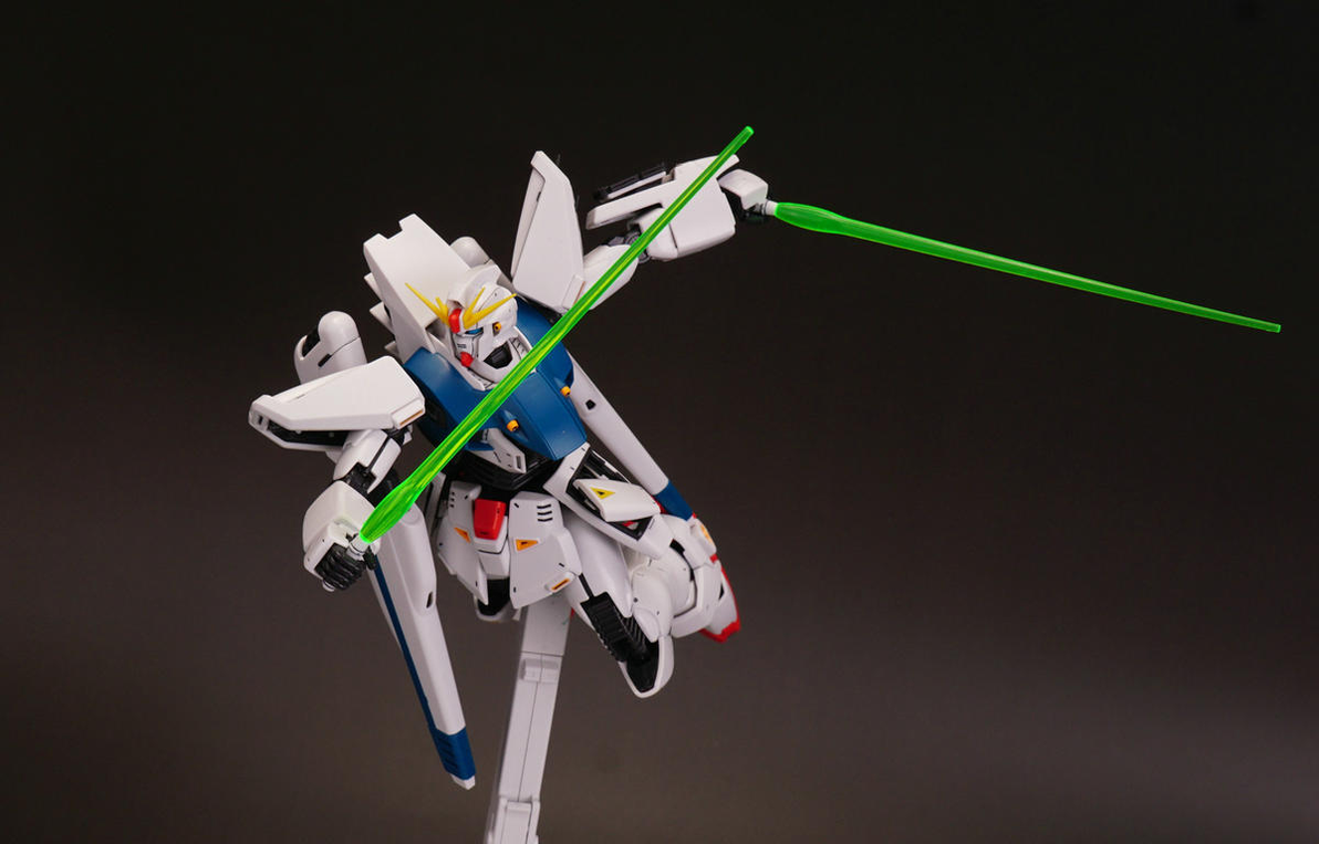 【评测】万代 MG F91 2.0Ver. 高达模型 - 哔哩哔哩