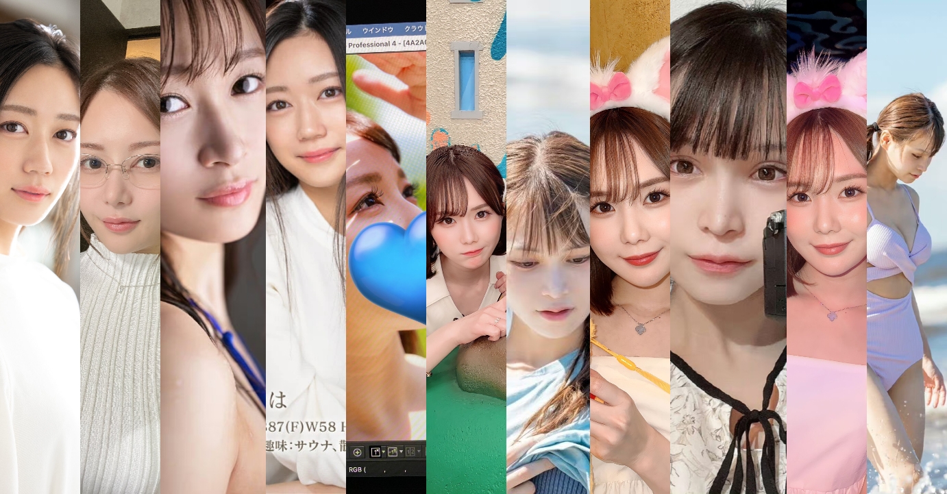 女神纯｜8man女神级别人物即将登场（明日叶三叶，miru，日向阳葵） - 哔哩哔哩