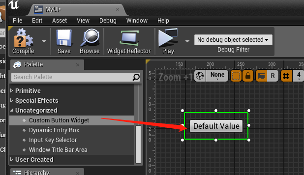 【UE4_C++】 用户界面 UI和UMG——创建自定义SWidget/UWidget - 哔哩哔哩