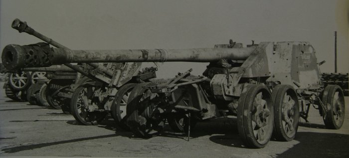 更大，更长，更强的德意志超重型反坦克炮——Pak44反坦克炮 - 哔哩哔哩