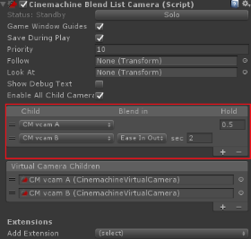Unity高级虚拟摄像系统 - Cinemachine的使用(2) - 哔哩哔哩