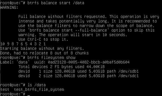 [1.1] 数据硬盘分区：Btrfs文件系统 - 从零开始的NAS/小型服务器搭建 - 哔哩哔哩