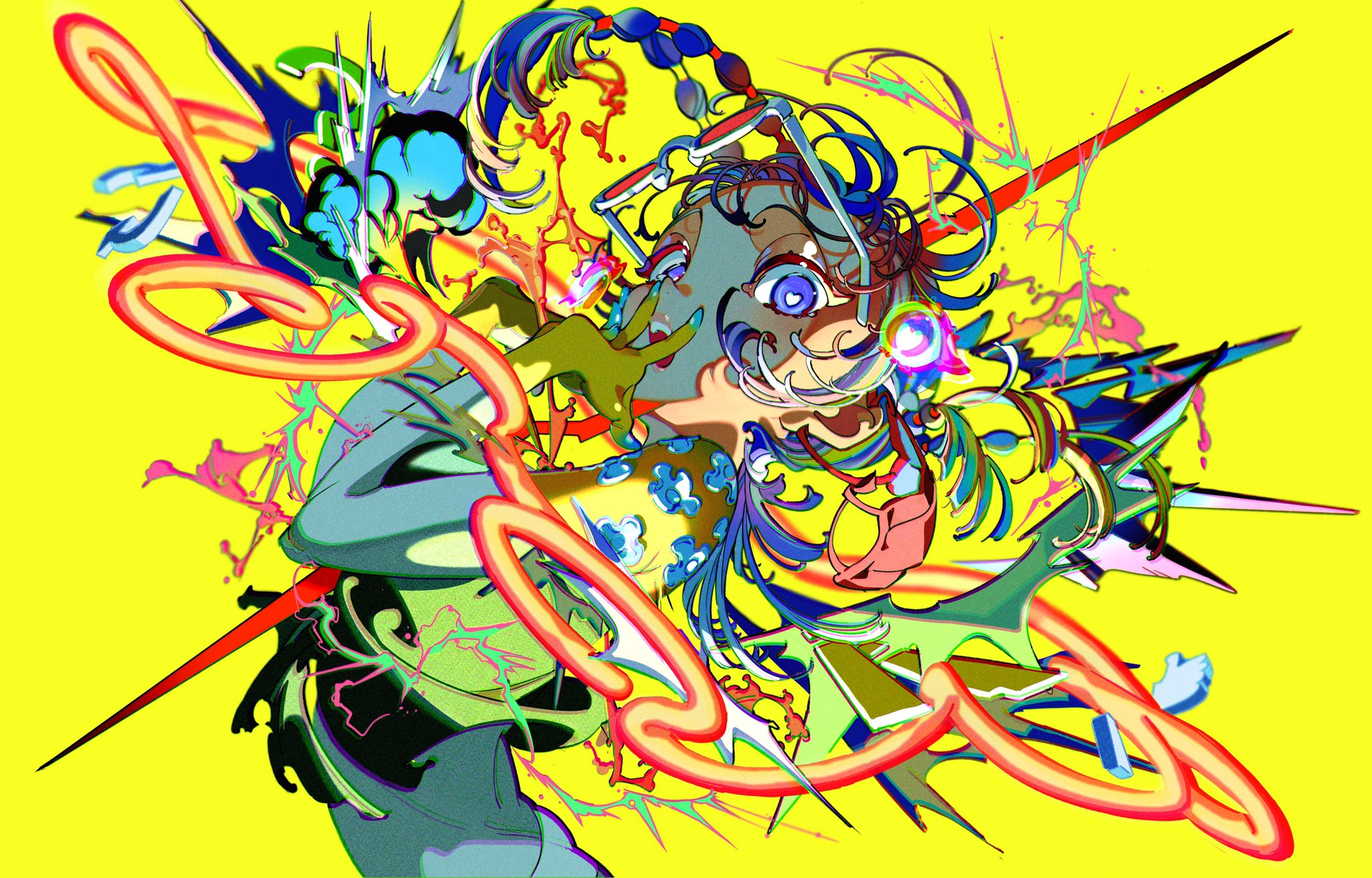 【画师推荐】米山舞插画收集4 - 哔哩哔哩