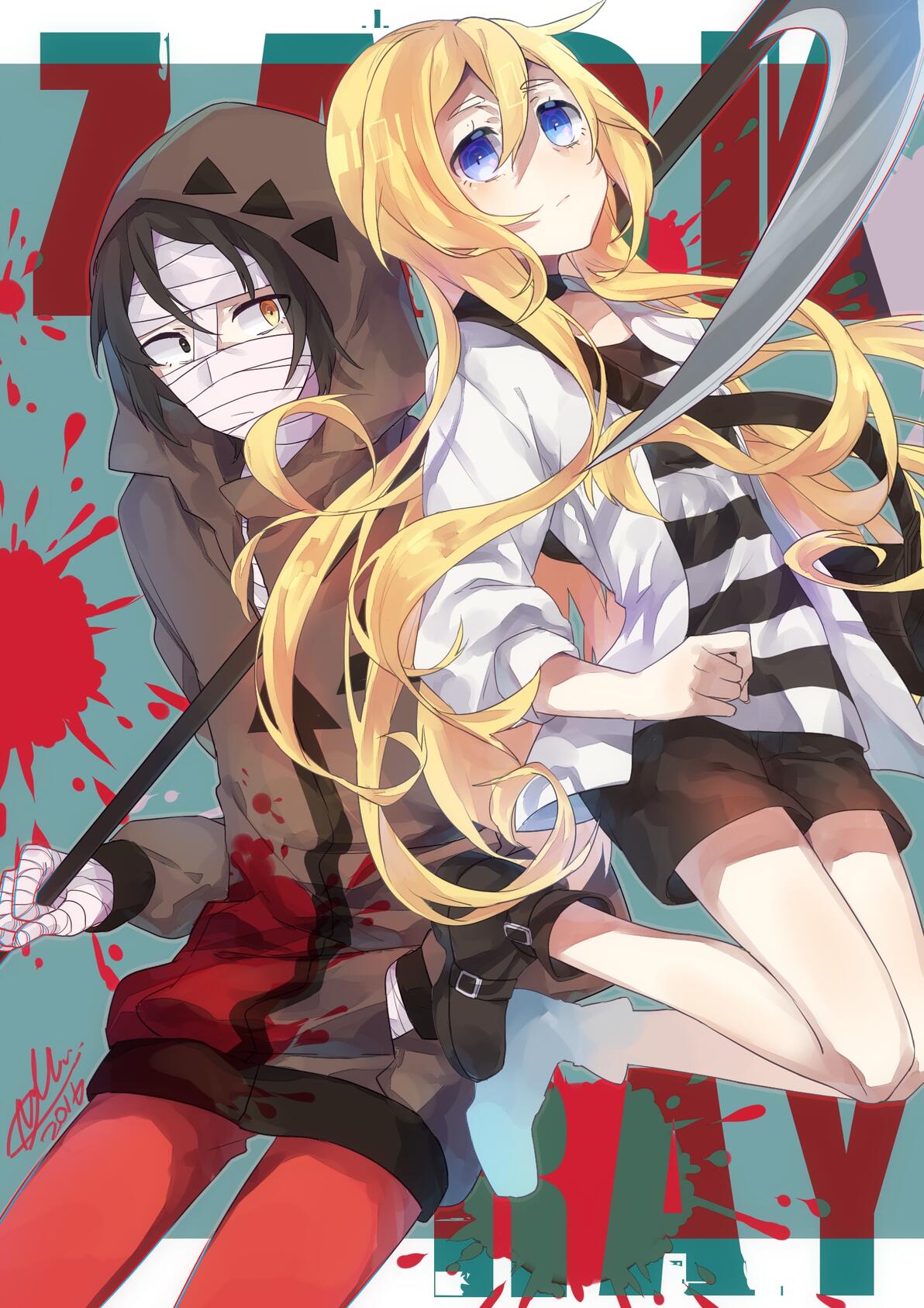 《杀戮天使》 Ray和 Zack，100张p站精选美图 - 哔哩哔哩