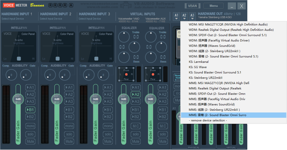 Reaper+VoiceMeeter实现直播用机架音效&变声器教程！（一） - 哔哩哔哩