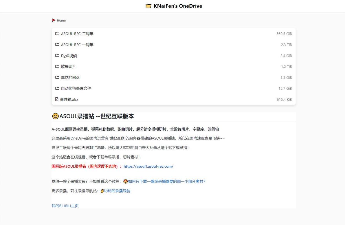 6TB）ASOUL全原画录播 + 弹幕文件 + 事件轴 + 字幕轴 + 歌曲切片 + 分离音轨 - 哔哩哔哩