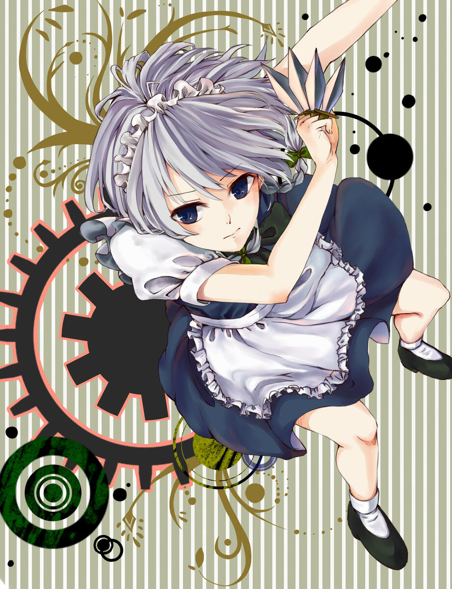 【车万百图】 十六夜咲夜 P站二百张精选插画美图分享（上） - 哔哩哔哩