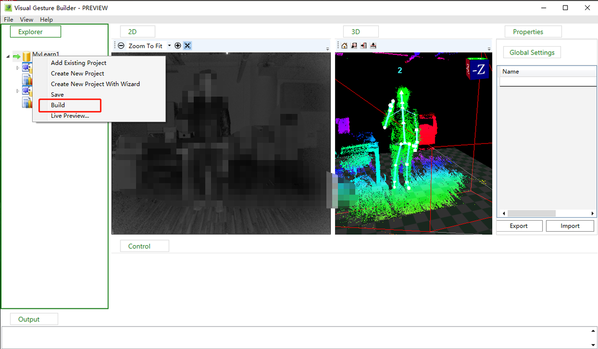 Kinect中录制自定义动作，并在Unity中加载识别 - 哔哩哔哩