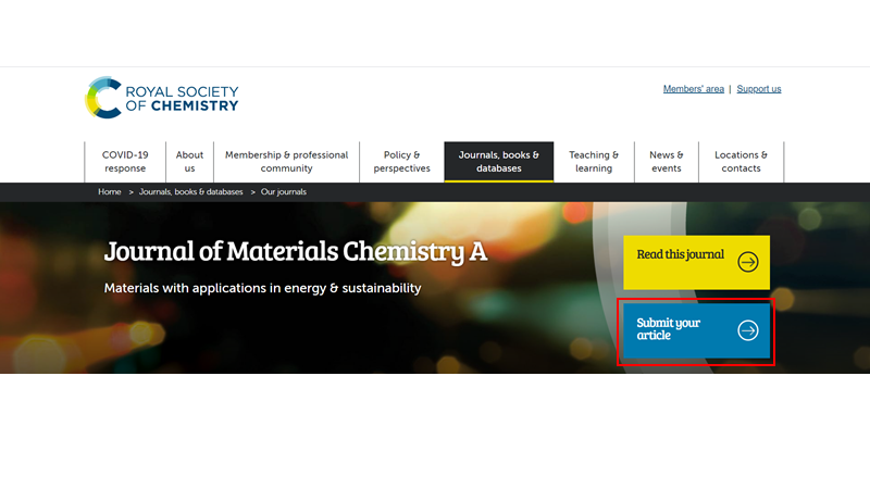 SCI投稿/RSC系列期刊投稿步骤 - 哔哩哔哩