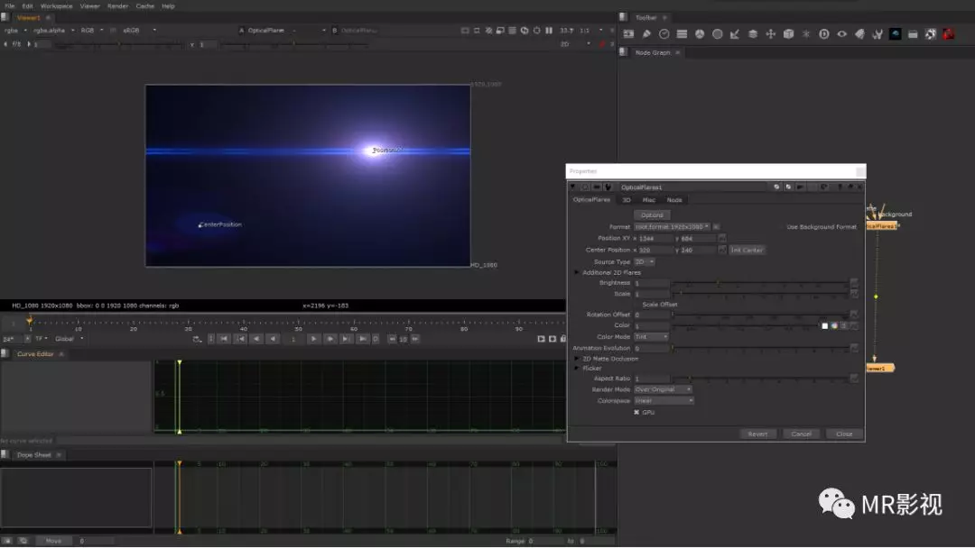 NUKE版本的Optical Flares使用小技巧 - 哔哩哔哩