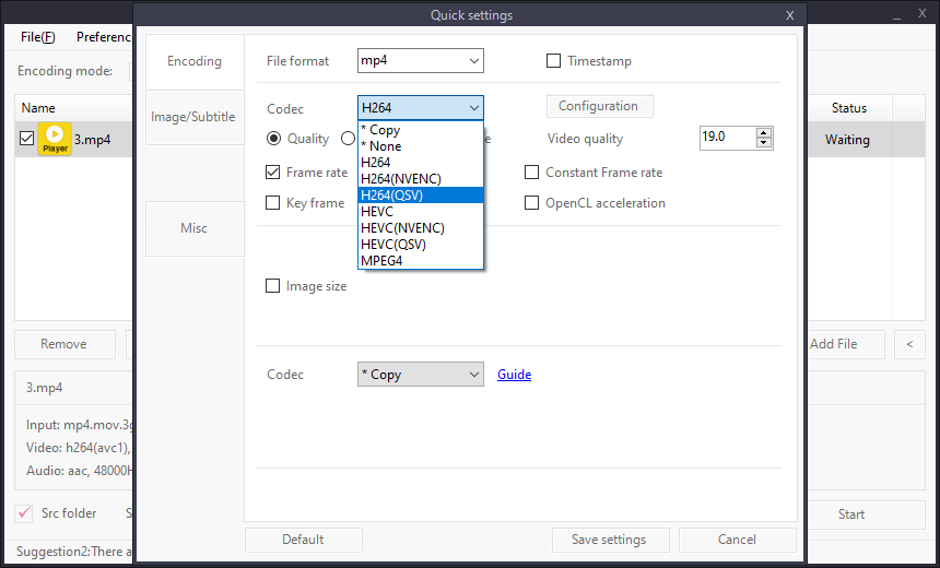（三+1）用显卡加速视频转码压制之ffmpeg、media coder、shana encoder - 哔哩哔哩