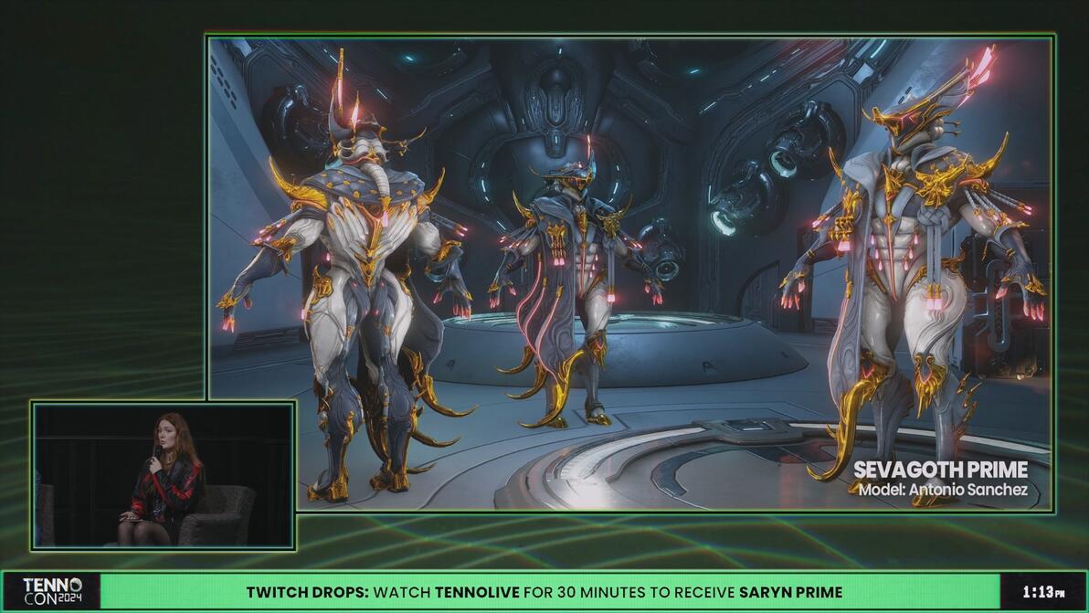 【Warframe】Sevagoth Prime Access 将于 8 月 21 日到来 - 哔哩哔哩