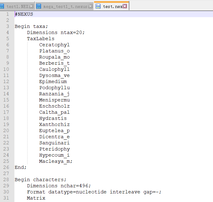个人学习记录：建树流程3——MrBayes的使用 - 哔哩哔哩