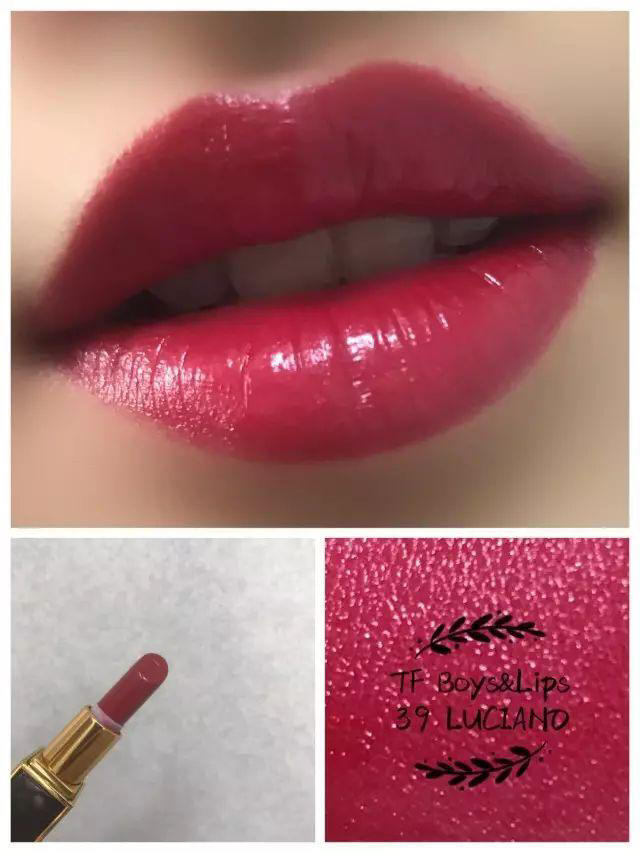 TomFord TF全系列口红试色测评48支热门色号 8 9 15 16 白管5 7 mini迷你19 23 64 - 哔哩哔哩