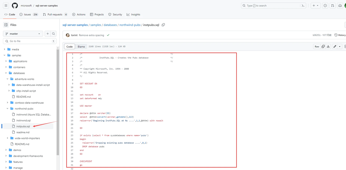 SQL server的示例数据库 pubs 怎么附加 ？ - 哔哩哔哩