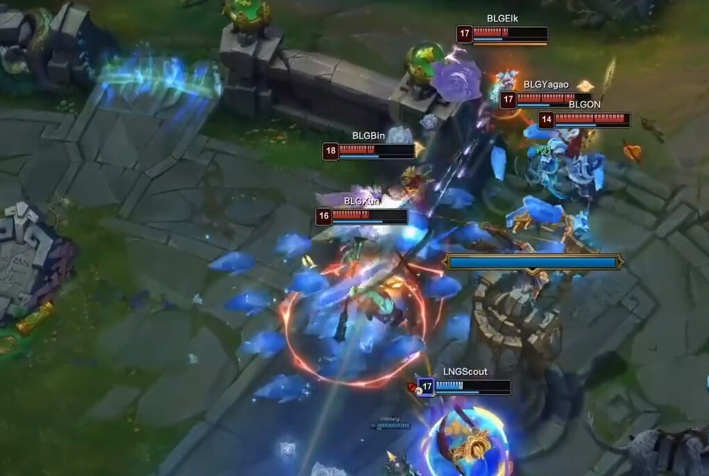 Elk泽丽拯救队伍！BLG险胜LNG挺进决赛，LPL劲旅WBG呼声高涨 - 哔哩哔哩