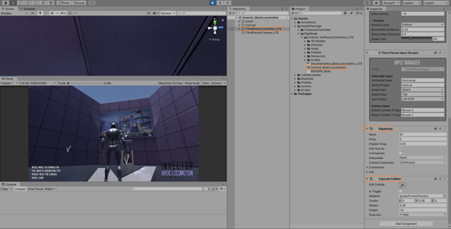 基于Cinemachine的第一/三人称过肩/自由/斜45度/俯视角摄像机系统（源码见文章底部） - 哔哩哔哩
