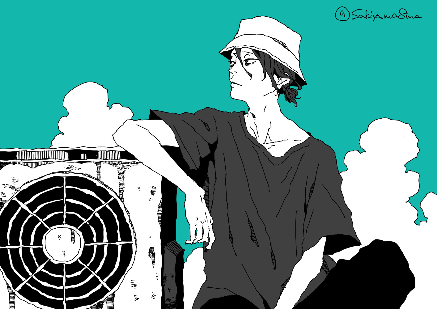 [插画师档案] 120 - sakiyama - 哔哩哔哩