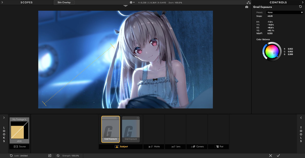LOOKS调色主要工具介绍 - 哔哩哔哩