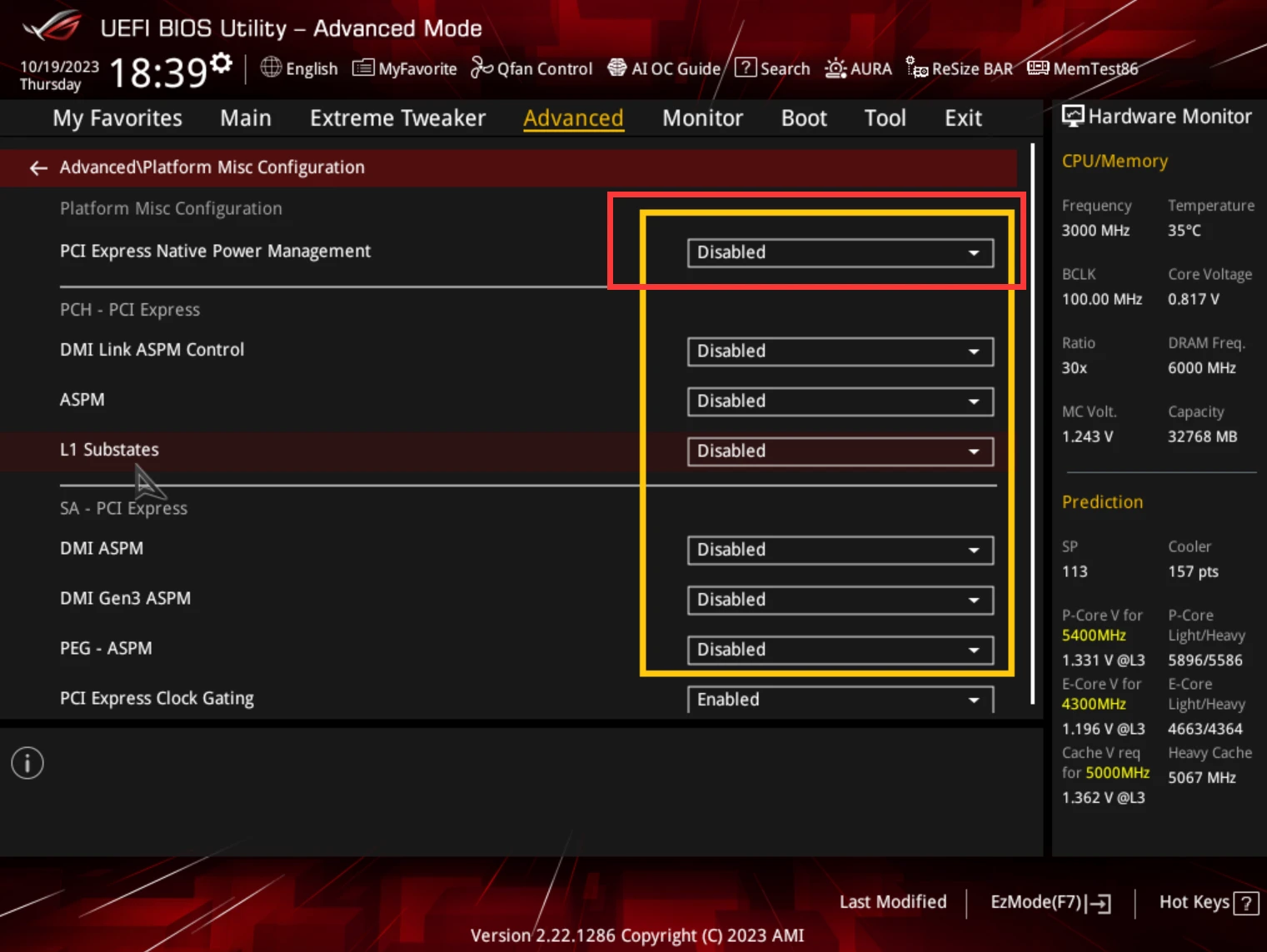 PCI\VEN_8086&DEV_A74D&SUBSYS_88821043&REV_01 华硕主板40系显卡游戏时黑屏重启问题 - 哔哩哔哩