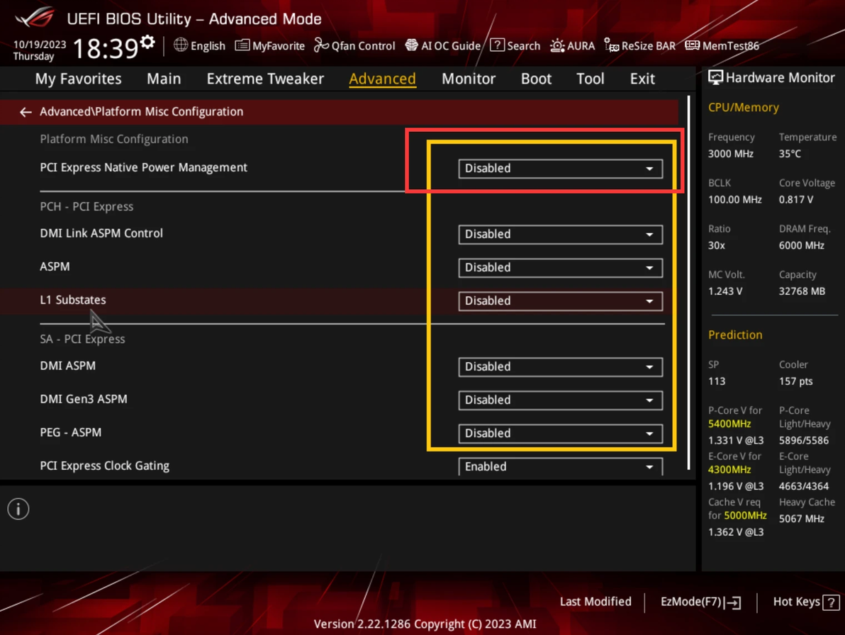 PCI\VEN_8086&DEV_A74D&SUBSYS_88821043&REV_01 华硕主板40系显卡游戏时黑屏重启问题 - 哔哩哔哩