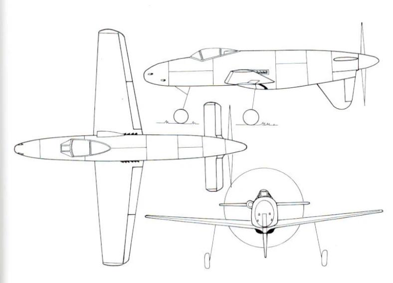 德国二战秘密战斗机，活塞发动机篇-3（完） - 哔哩哔哩