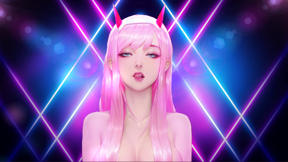 【Wallpaper Engine】每日壁纸精选#162-Zero Two （02） - 哔哩哔哩